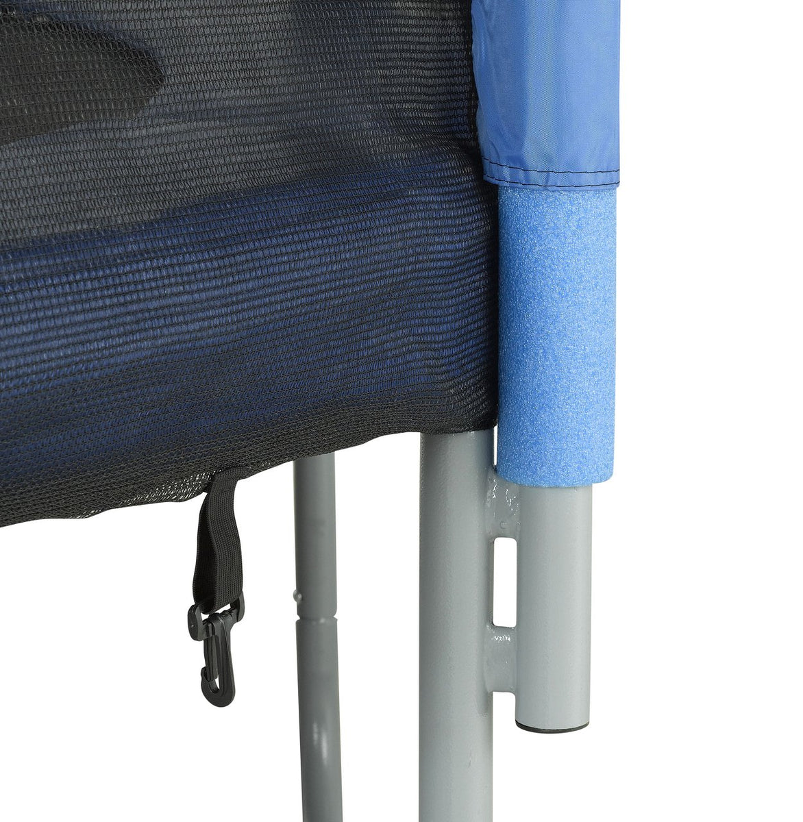 13' Trampoline Enclosure Safety Net Fits Round Frames using 6 Straight ...